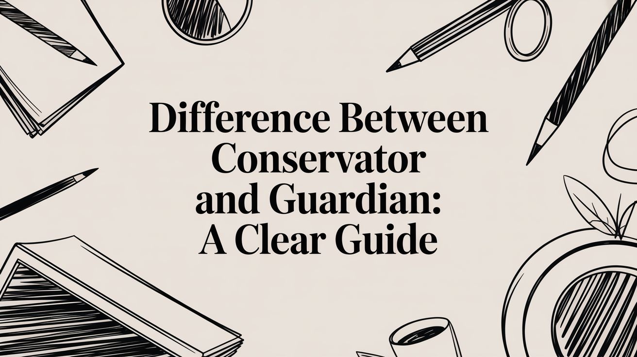 Difference Between Conservator and Guardian: A Texas Family's Guide