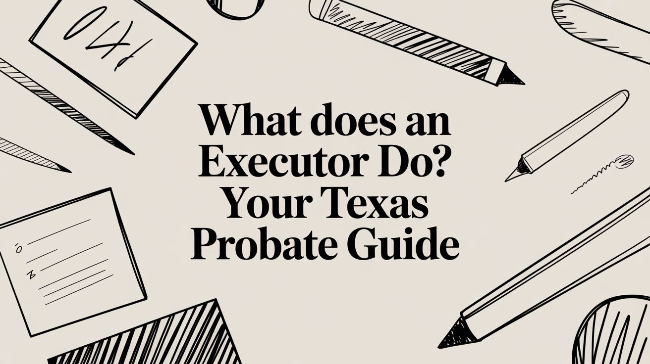 What Does an Executor Do? A Texas Family Guide in 2025