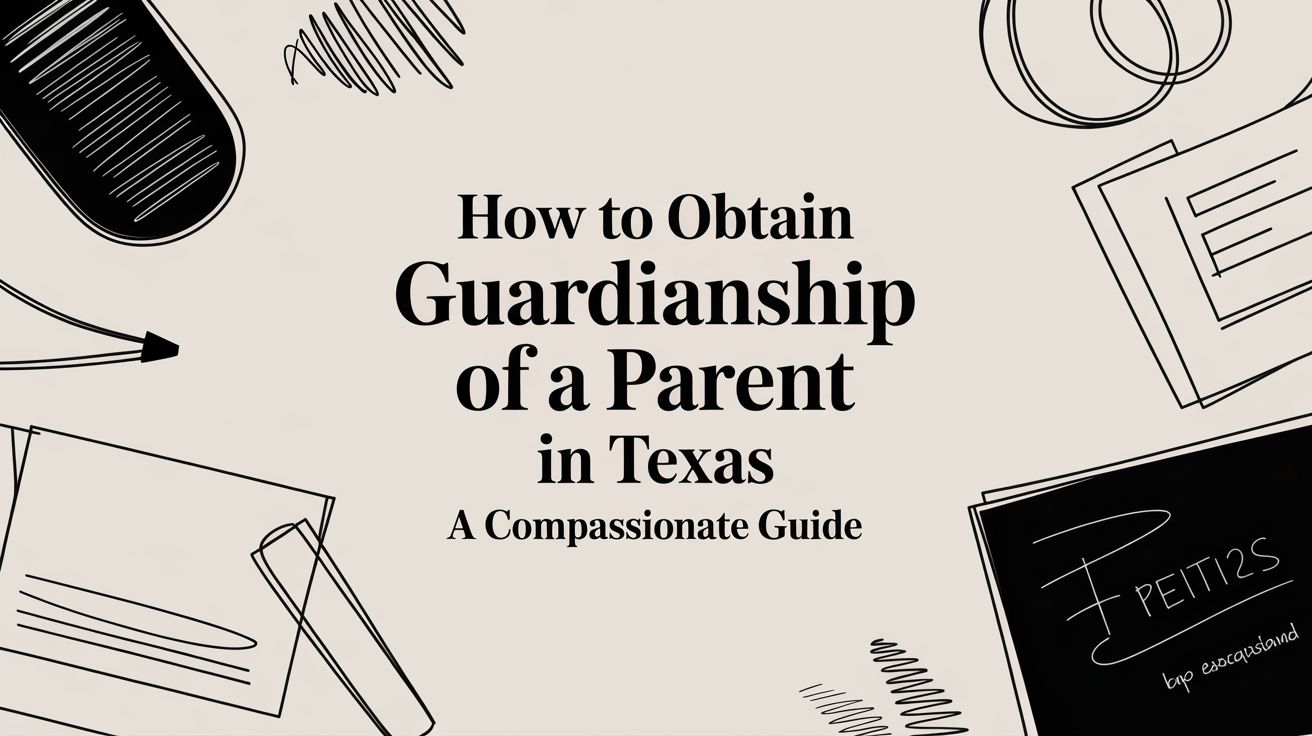 How to Obtain Guardianship of a Parent: A Compassionate Texas Guide