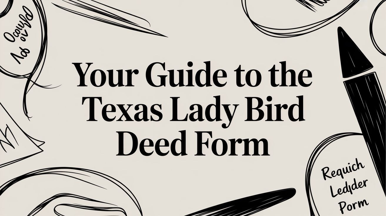 Your Guide to the Texas Lady Bird Deed Form