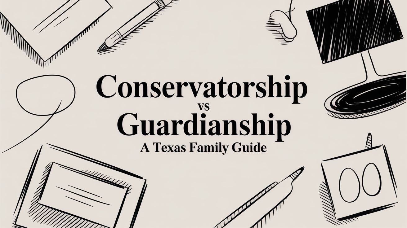 Conservatorship vs Guardianship: A Texas Family Guide